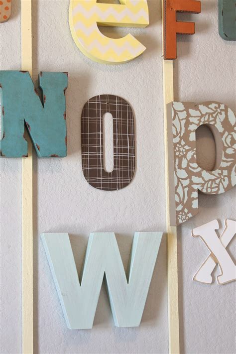 The Ragged Wren Alphabet Wall Art