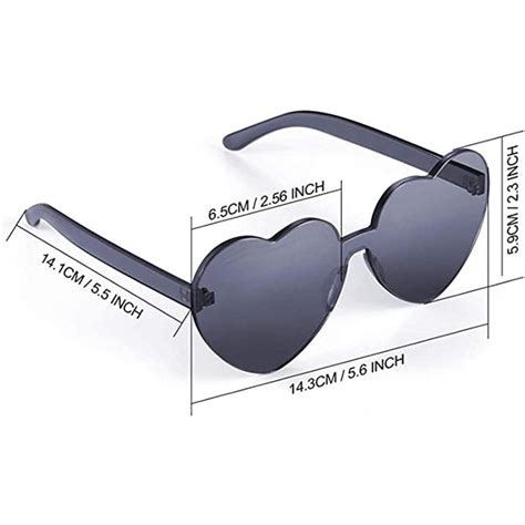 Heart Shape Sunglasses Party Sunglasses Sunglasses Eyewear Accessory