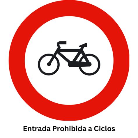 Tipos De Señales Ciclomotores Bicicletas Y Motocicletas