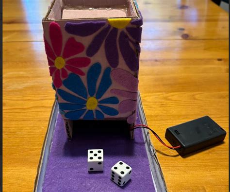 Floral Dice Mixer 8 Steps Instructables