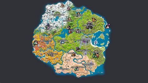Todas Las Ubicaciones De Npc En Fortnite Capítulo 3 Temporada 4