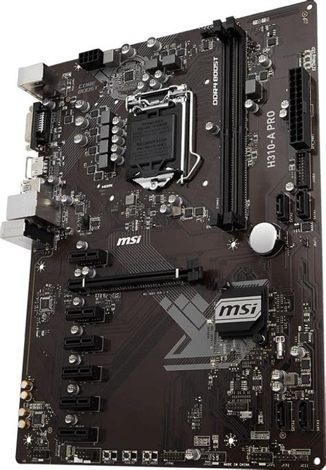 MSI H310-A PRO ATX Intel® H310 | bol.com