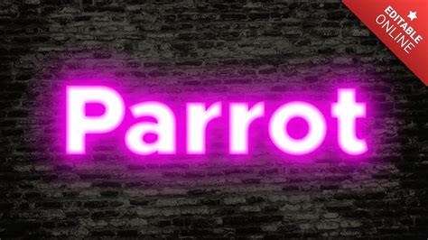 Parrot Text Effect Generator