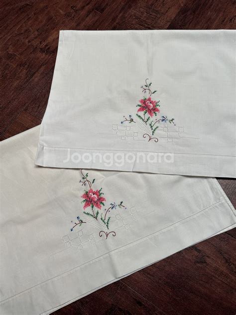 프랑스 빈티지 자수 베개 커버 세트 중고나라 카페에서 운영하는 공식 사이트