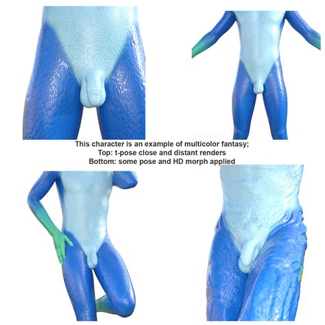 Quick Genitals Fix Tutorial For All Genesis Figures Tutorials Learn D Biala