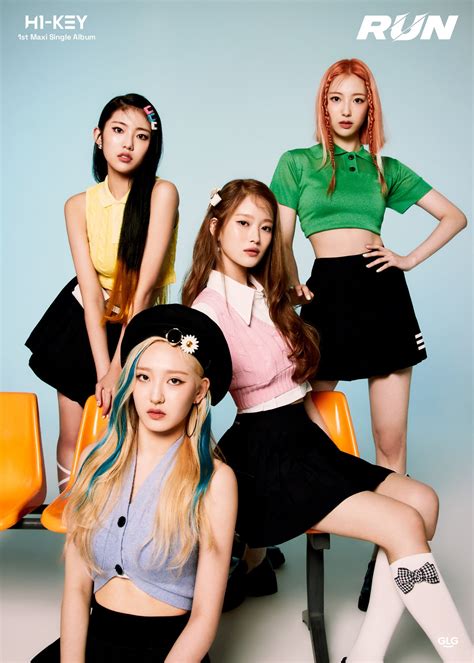 H1 Key On Twitter H1 Key하이키 1st Maxi Single Album Run Group