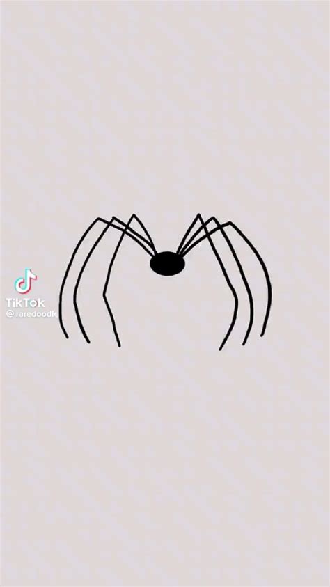 Dancing Spider Cartoon Drawing