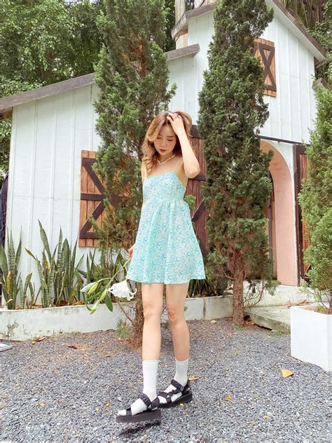 Botan Dress Blue Gem