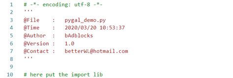 VSCode配置为Python文件添加头部作者日期等信息 cnwanglu 博客园