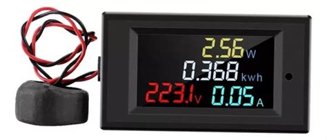 Ac 80 300v Voltímetro Digital Amperímetro Display Lcd Parcelamento