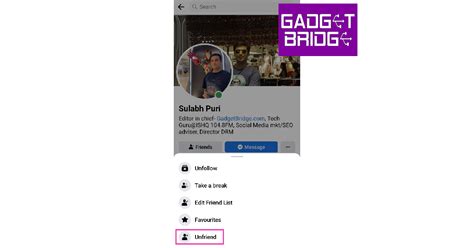 Best Ways To Unfriend Someone On Facebook For Android