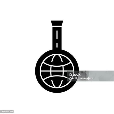 Ilustración De Idea Investigación De Mercado Negro Vector Concepto El
