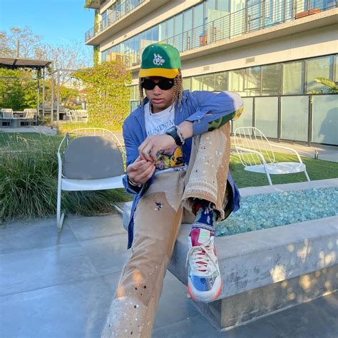 24kGoldn Outfit From April 29 2021 WHATS ON THE STAR