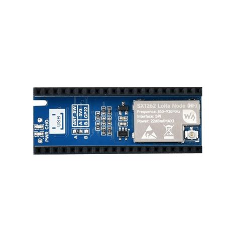 Nodo Lora Para Raspberry Pi Pico Sx1262