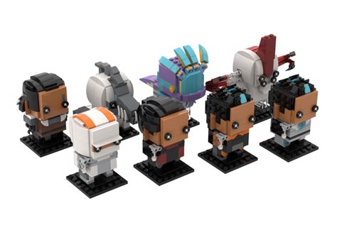Lego Moc Subnautica Brickheadz Bundle By Orchardbuilds Rebrickable