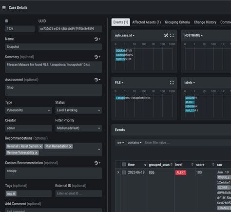 Asgard Analysis Cockpit Nextron Systems