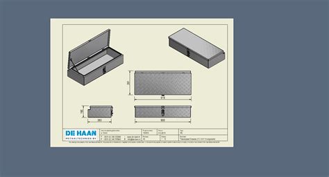 De Haan Box H X X Cm De Haan Metaaltechniek
