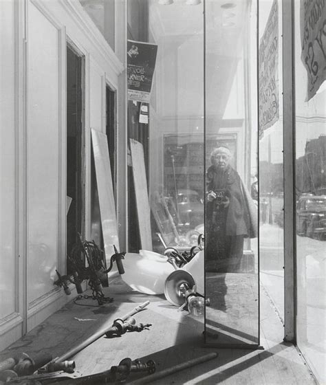 Imogen Cunningham Self Portrait On Geary Street 1959 Moma Imogen
