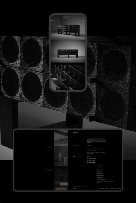 Design Concept Minimal Web Behance