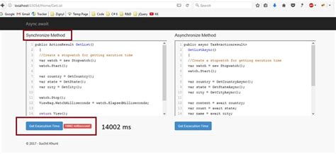Async Await And Asynchronous Programming In Mvc
