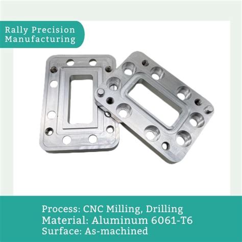 Waveguide Flange Customization Cnc Machining Rally