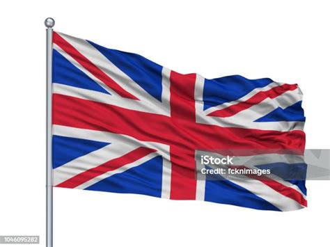 旗竿英国白い背景で隔離のイギリス都市旗 アイルランドのストックフォトや画像を多数ご用意 アイルランド イギリス イラストレーション
