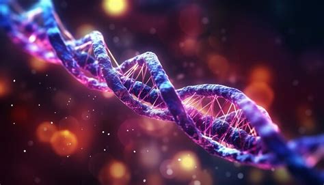 Premium Photo Abstract Spiral Of Molecular Structures In High Scale