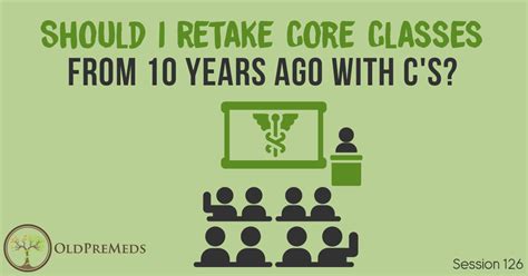 Should I Retake Core Classes From 10 Years Ago With Cs Medical