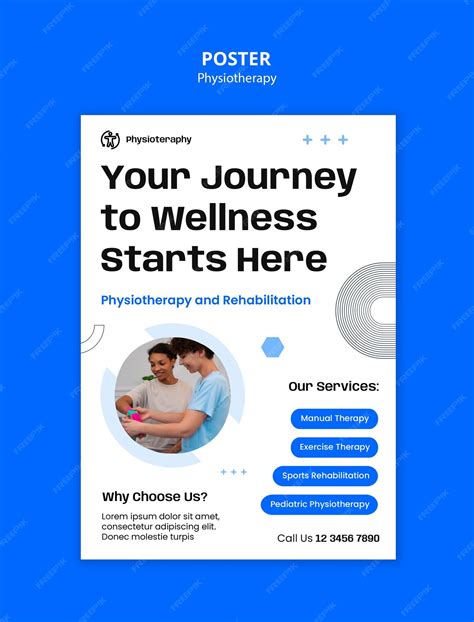 Free Psd Physiotherapy Template Design