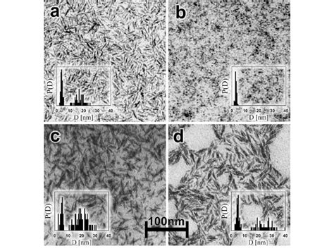 Tem Micrographs Of Aqueous Suspension Of Iron Oxyhydroxide Download Scientific Diagram