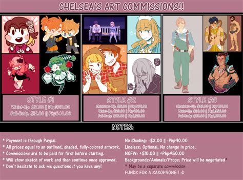 Commission Info By Shibikii On Deviantart