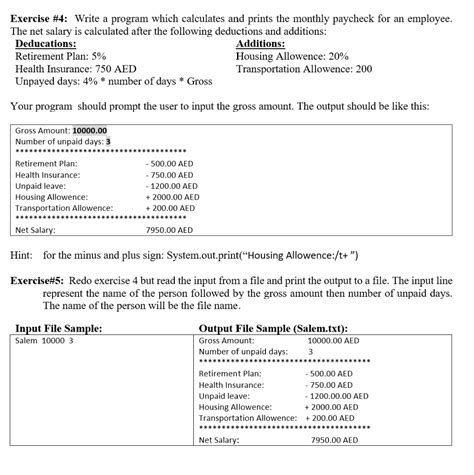 Solved Exercise 4 Write A Program Which Calculates And