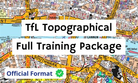 TfL Topographical Training Package Seru Practice