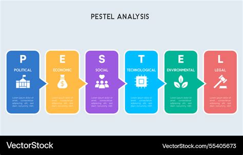 A Structured Block Design Infographic Royalty Free Vector