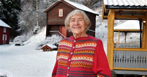 Dagens Jubilant Til Lørdagens Store 90 årsfeiring Har Hun Selv Bakt