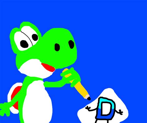 Yoshi Sees The New Drawception Rules Drawception