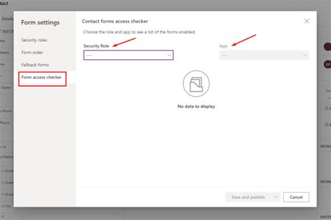Form Access Checker In New Power Apps Form Designer Model Driven Apps In Dynamics 365 D365
