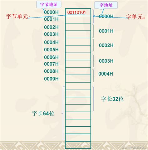 位，字，字节，字地址，字节单元，字存储单元等区别 Csdn博客