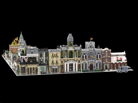 Lego Moc 8in1 Modular Alternative Builds 2024 By Pl Mocs Rebrickable