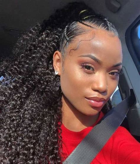 Packing Gel Styles With Kinky Weavon To Rock Any Occasion