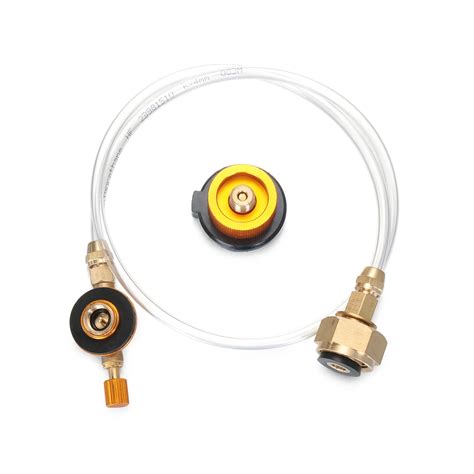 야외 가스 스토브 캠핑 스토브 프로판 리필 어댑터 버너 Lpg 플랫 실린더 탱크 커플러 병 어댑터 저장실외용 난로 Aliexpress