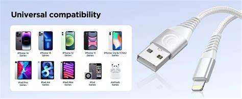 Yosou Iphone Charger 3m 2pack Long Usb A To Lightning Cable Apple Mfi
