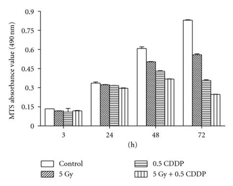 Cell Viability Analysis By Mts Assay At Different Time Points 3 H