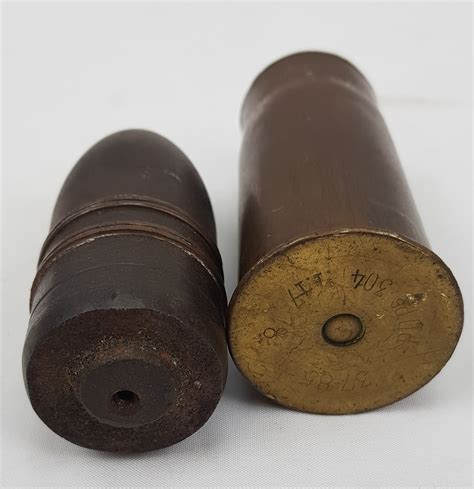 40mm Bofors Anti Aircraft Gun Inert Practice Shell Sally Antiques