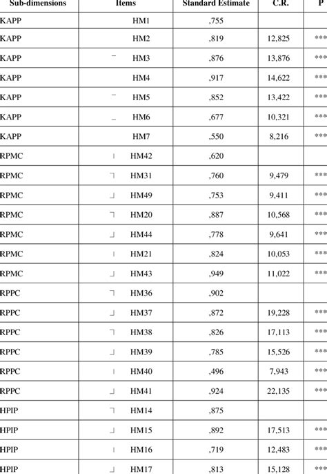 The Confirmatory Factor Analysis In The Patient Privacy Inventory