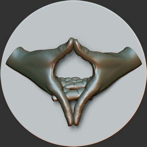 Hand Pose 3d Model 3d Printable Cgtrader