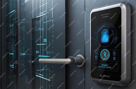 Premium Photo Biometric Security Access