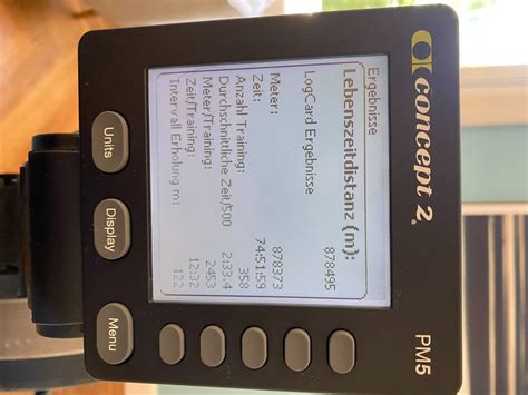 Concept 2 Modell D5 Mit Monitor Pm5 Rudergerät Kaufen Auf Ricardo
