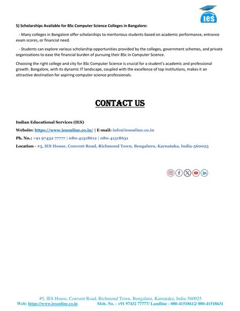 Ppt Bsc Computer Science College In Bangalore Powerpoint Presentation Id12957370