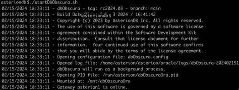 Oracle Roving Edge Infrastructure 和 Oracle Compute Cloudcustomer 上的 Asteriondb 入门